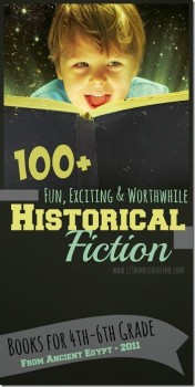 FREE List of 100+ Historical Fiction Books for K-6
