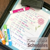FREE Homeschool Block Schedule with Printables