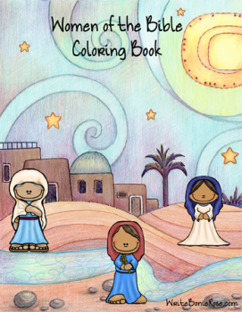 FREE Women of the Bible Coloring Book