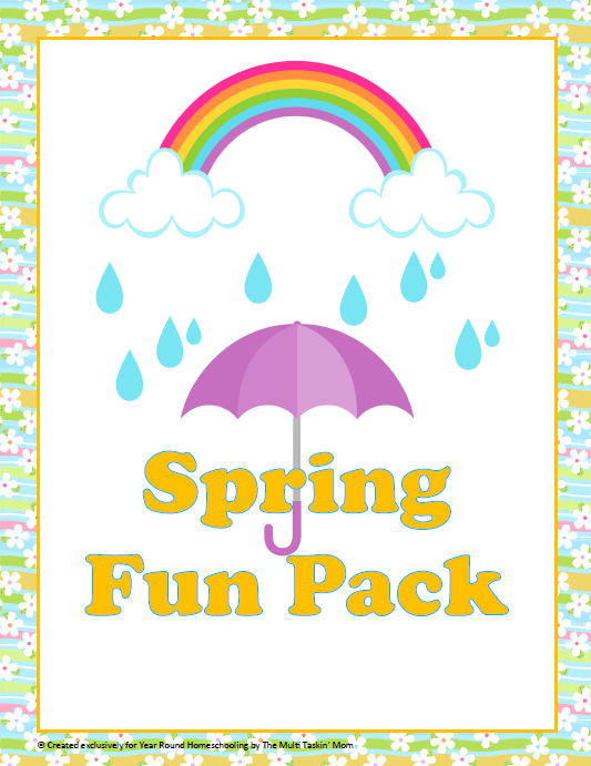 FREE Spring Fun and Learning Pack