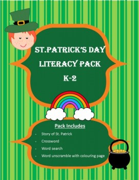 FREE St. Patrick's Day Literacy Pack (subscriber freebie)
