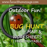 FREE Printable Bug Hunt Activity