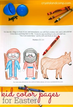 FREE Easter Coloring Pages with Scripture