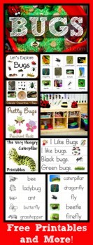 FREE Bug Themed Learning Packs and Activities