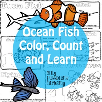 FREE Fish and Ocean Themed Learning Pack