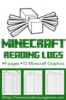 FREE Minecraft Reading Logs
