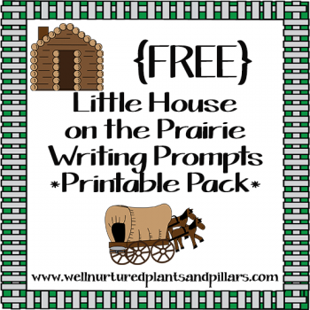 FREE Little House on the Prairie Writing Prompts