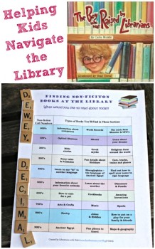 FREE Library Skills Printable