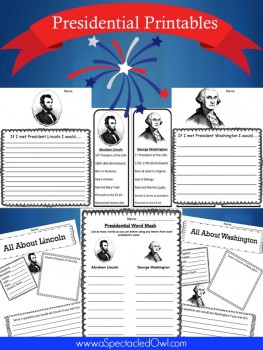 FREE Learn about the Presidents Pack