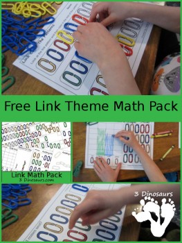 FREE Math Links Printables Pack