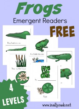 FREE Frog Emergent Readers