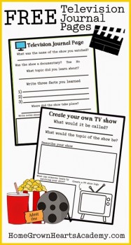 FREE Homeschooling with Netflix Journal
