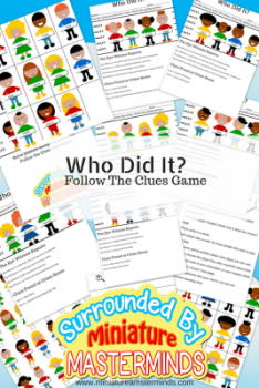 FREE 'Who Did it?' Game