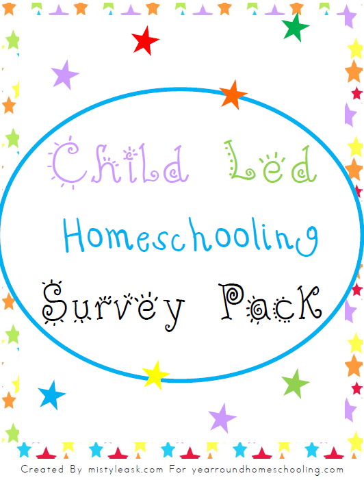 FREE Child Led Homeschooling Survey