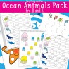 FREE Ocean Animals PreK- K Pack