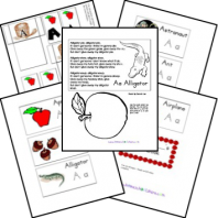 FREE Alphabet Lap n Note Pages
