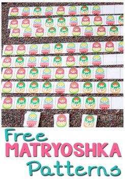 FREE Matryoshka Pattern Printables