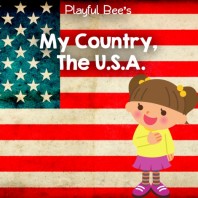 FREE: My Country, The USA Preschool Unit