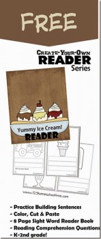 FREE Create Your Own Ice Cream Reader