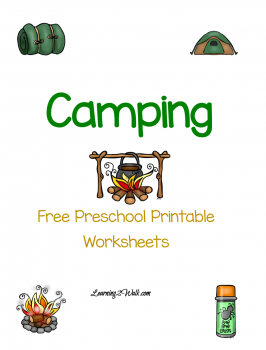 FREE Preschool Camping Pack