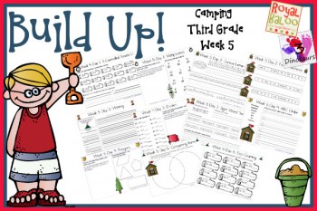 FREE Build Up Summer Learning Pack 5