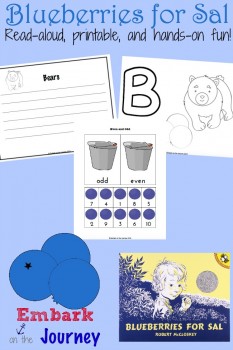 FREE Blueberries for Sal printable pack
