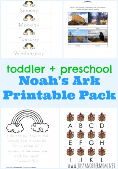 FREE Noah's Ark Printable Pack