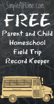 FREE Field Trip Record Keeping Forms