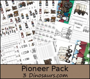 FREE Pioneer Themed Learning Pack