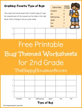 FREE Bug Graphing Printable