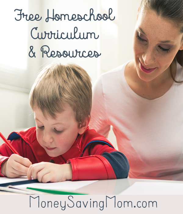 HUGE List Of FREE Homeschool Curriculum Resources Money Saving Mom 