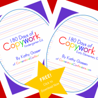 FREE 365 Days of K Copywork