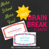 FREE Brain Break Cards