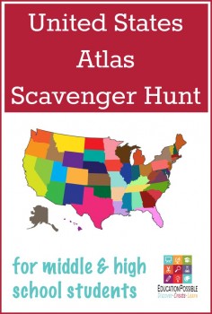 FREE Geography Scavenger Hunts