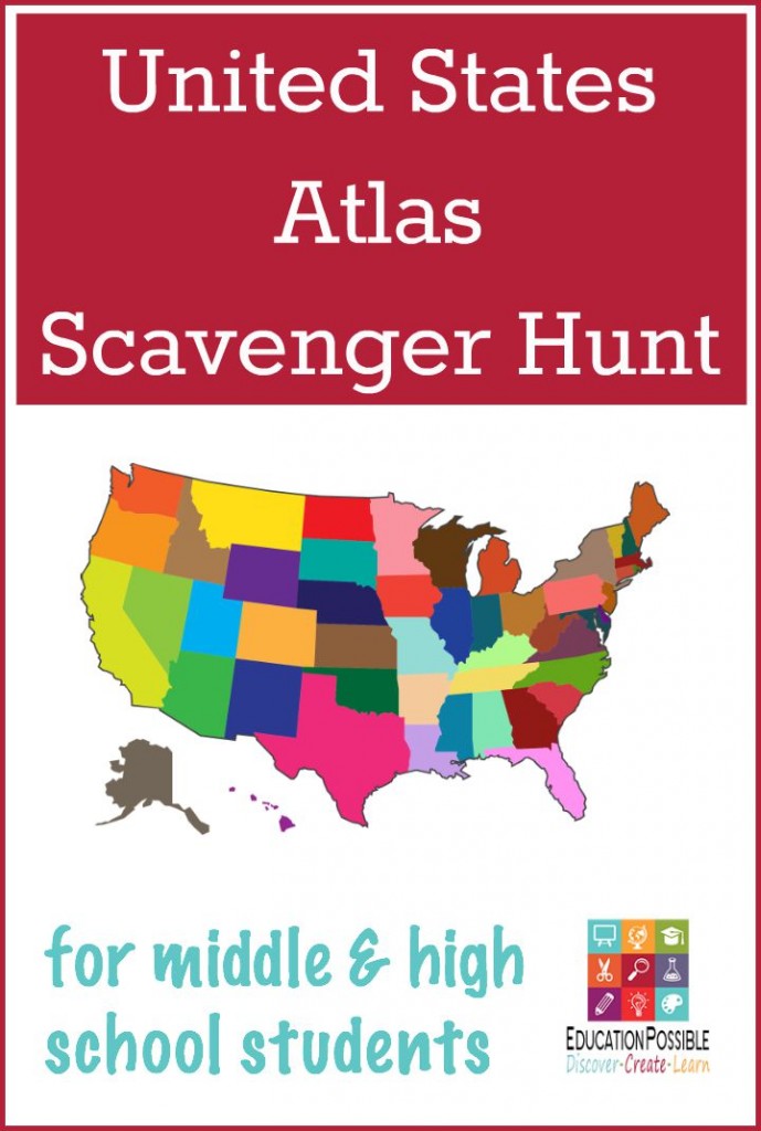 FREE Geography Scavenger Hunts