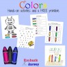FREE Colors Hands on Activities and Printables