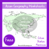 FREE Asian Themed Geography Worksheets