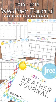 FREE Weather Journal