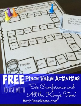 FREE Sir Cumference Math Learning Game