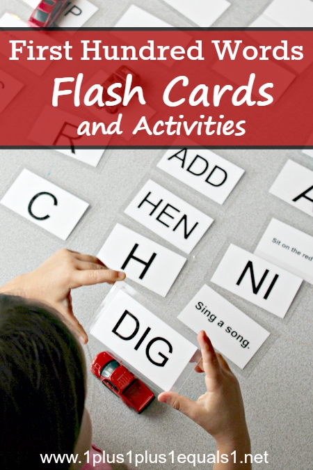 FREE Teach Your Child to Read Flash Cards