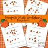 FREE Pumpkin Math Worksheets