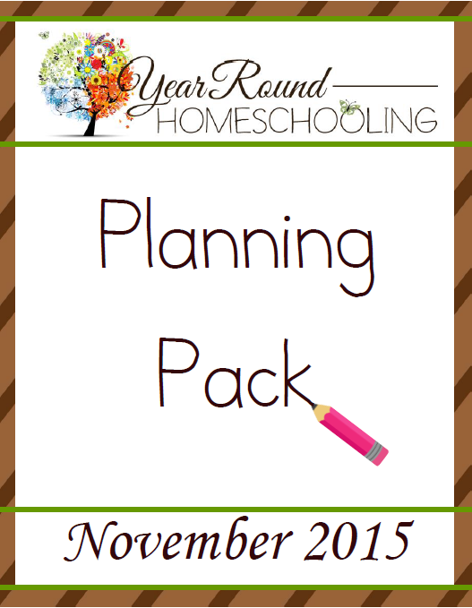 FREE November Planning Pack