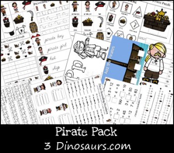 FREE Pirate Learning Pack