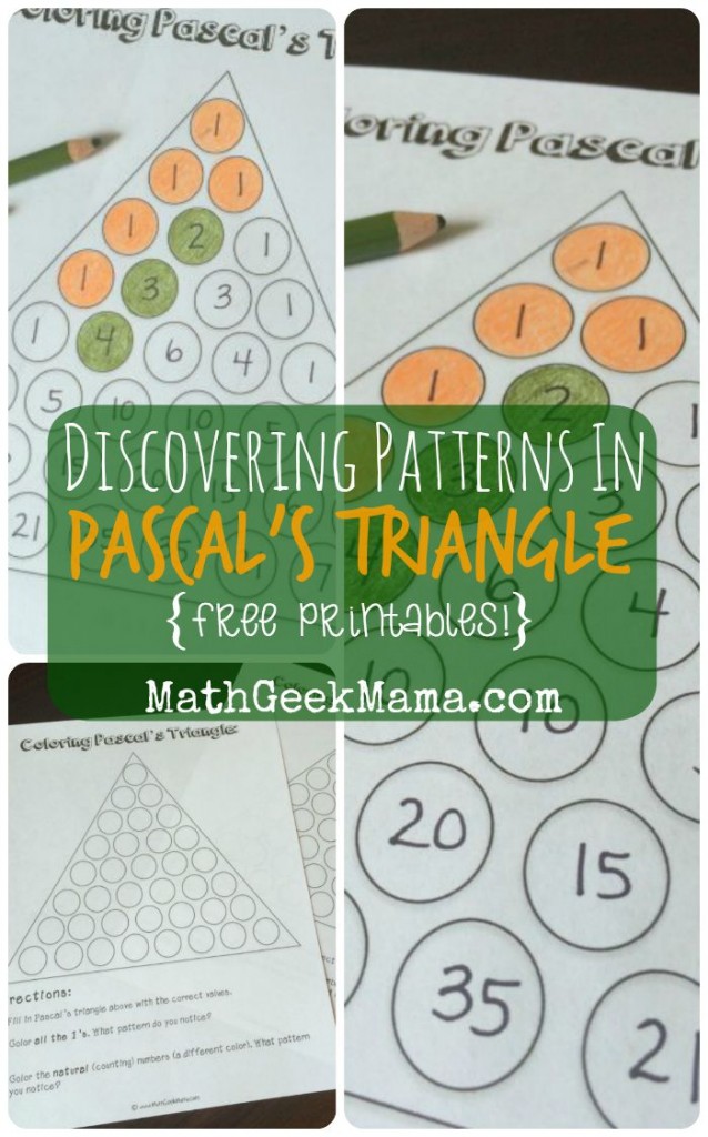 FREE Pascal's Triangle Math Lesson