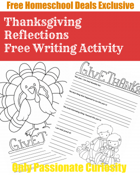 FREE THANKSGIVING WRITING PACK (Instant Download)