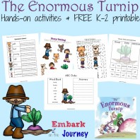 FREE The Enormous Turnip Activities and Printables