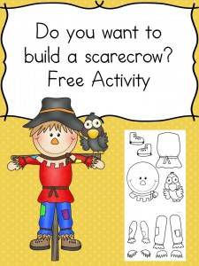 FREE Fall Scarecrow Activity