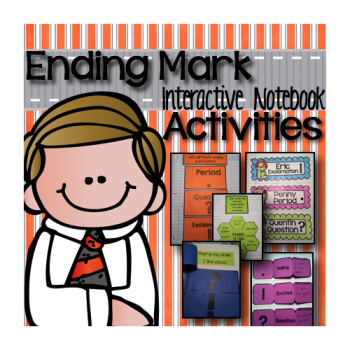 FREE Ending Mark Interactive Notebook Activities!