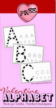 FREE Valentine Alphabet Book