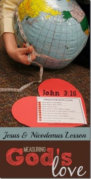 FREE Measuring God's Love Lesson and Printable Set